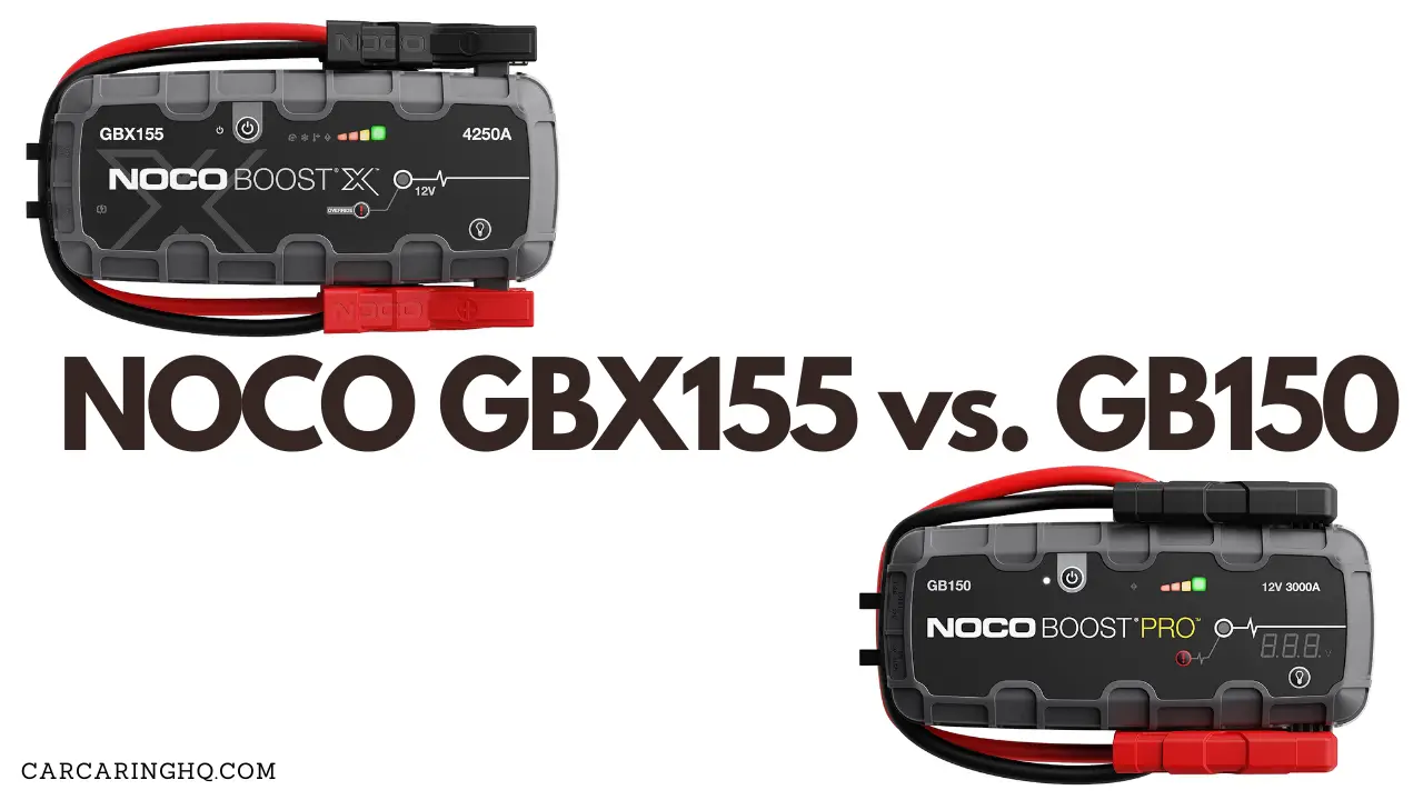 NOCO GBX155 vs. GB150: Which is the Best!? - CarCaringHQ